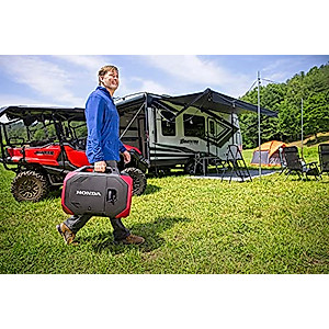 Honda EU3200i 3200 Watt 120V Portable Inverter Generator with CO-Minder - Super Quiet, Lightweight, Fuel Efficient
