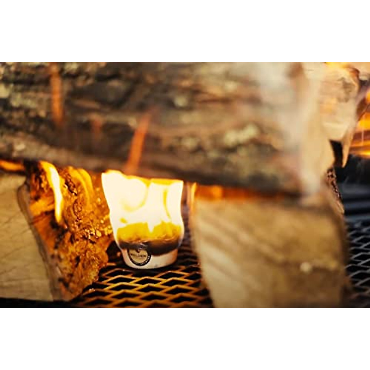 Walden Backyards Universal Ember Catcher - Round Steel Mesh Grate for Fire Pit Grates Outdoor Pits and Campfire - 16”