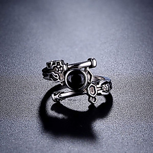 Purreen SAO Kirito Elucidator Dark Repulser Sword Art Online Infinity Moment Kirigaya Kazuto Ring (9)