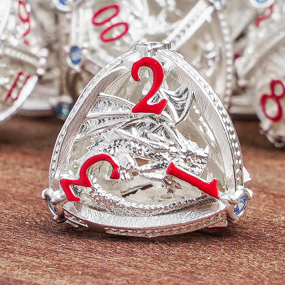 Metal Dice Set Hollow Polyhedral Skull Metal Dice Suitable 7Pcs Set for Dungeons and Dragons RPG MTG Table Games D&D Pathfinder Shadowrun and Math Teaching (Black Plus Gold)