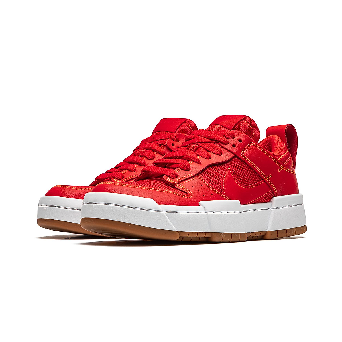 Nike Womens WMNS Dunk Low Disrupt CK6654 600 University Red - Size 5.5W