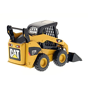 1:32 Caterpillar 272C Skid Steer Loader - Core Classics Series by Diecast Masters - 85167C (Comes with Pallet Fork and Grapple Bucket Attachment)