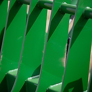 Titan Attachments 60" Root Grapple Rake Attachment Fits John Deere Loaders, Hook and Pin Connection