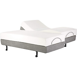 Split Queen Mattress Protector for Adjustable Bed, 100% Waterproof Terry Cotton Mattress Cover, 2 PC [30X80 + 30X80] Set, 15-Inch Deep Pockets - [2 Piece Split Queen Mattress Protector]