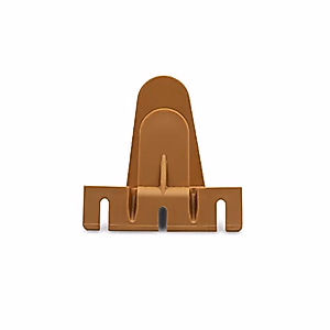 RV Camper Sliding Door Guide Hardware Tan Brown PN 94159