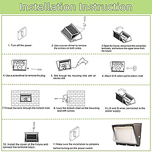 120W LED Wall Pack Light Fixture with Dusk to Dawn, 5000K Daylight Commercial Outdoor Lighting, 0-10V Dimmable 16800LM 600-800W HPS/HID Equiv., UL/DLC Waterproof LED Flood Security Light for Warehouse
