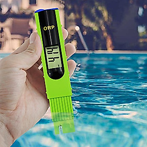 ORP Redox Meter -1999~1999mV Oxidation Reduction Potential Tester with 256mV ORP Calibration Buffer for Water Testing, Aquarium, Research Laboratory