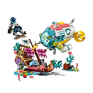 LEGO Friends Dolphins Rescue Mission 41378 Building Kit with Toy Submarine and Sea Creatures, Fun Sea Life Playset with Kacey and Stephanie Minifigures for Group Play (363 Pieces)