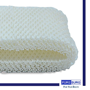 PUREBURG HAC-504 Humidifier Wick Replacement Filters Compatible with Honeywell HAC-504 HAC-504AW HAC504V1 Filter A Fits HCM-350 HEV355 HCM-710 HCM-315 HEV312 HCM-300 HCM-500 HCM-700 HCM-1000,4-Pack