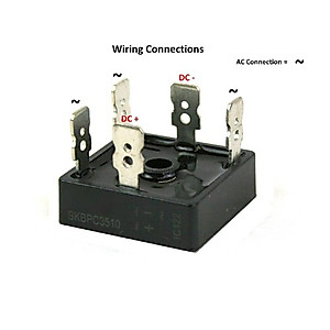 WindyNation 35 Amp 3-Phase Bridge Rectifier