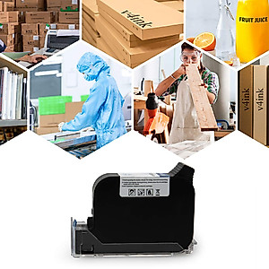 v4ink BT-2580P BENTSAI Original Solvent Fast Dry Ink Cartridge Replacement for BENTSAI Handheld Inkjet Printer BT-HH6105B2, BT-HH6105B3, B10