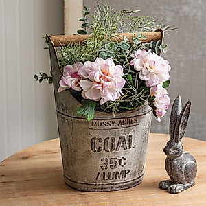 CTW Home Collection 440009 Coal Bucket with Wooden Handle