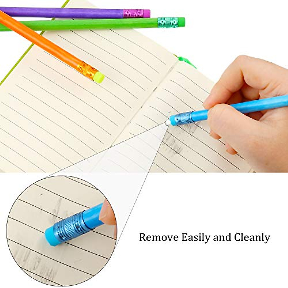 Fun Color Changing Mood Pencils w/ Erasers - 30 Pack