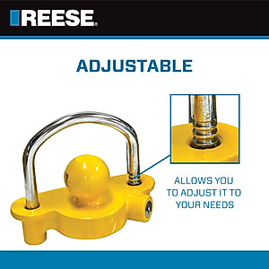 Reese Towpower 7014700 Tow 'N Store Lock Kit, Yellow