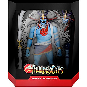 Super7 ULTIMATES! Thundercats Mumm-Ra The Ever-Living and Ma-Mutt - 8" Thundercats Action Figure with Accessories Classic Cartoon Collectibles and Retro Toys