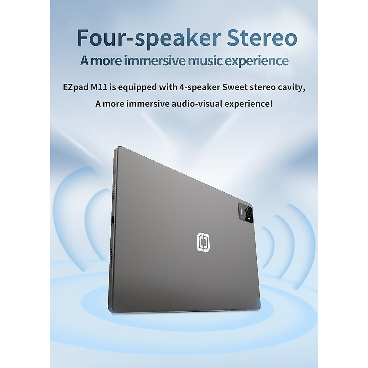 AXCID Jumper EZpad M11 10.5 Inches Android 12 8GB RAM 128G ROM UNISOC T616 13.0MP Rear +5.0MP Front Camera 4G LTE Students Entertainment 7000mAH Android Tablet PC