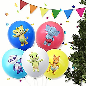 25 counts Word Party Balloons Party Decorations Birthday Party Supplies for Children