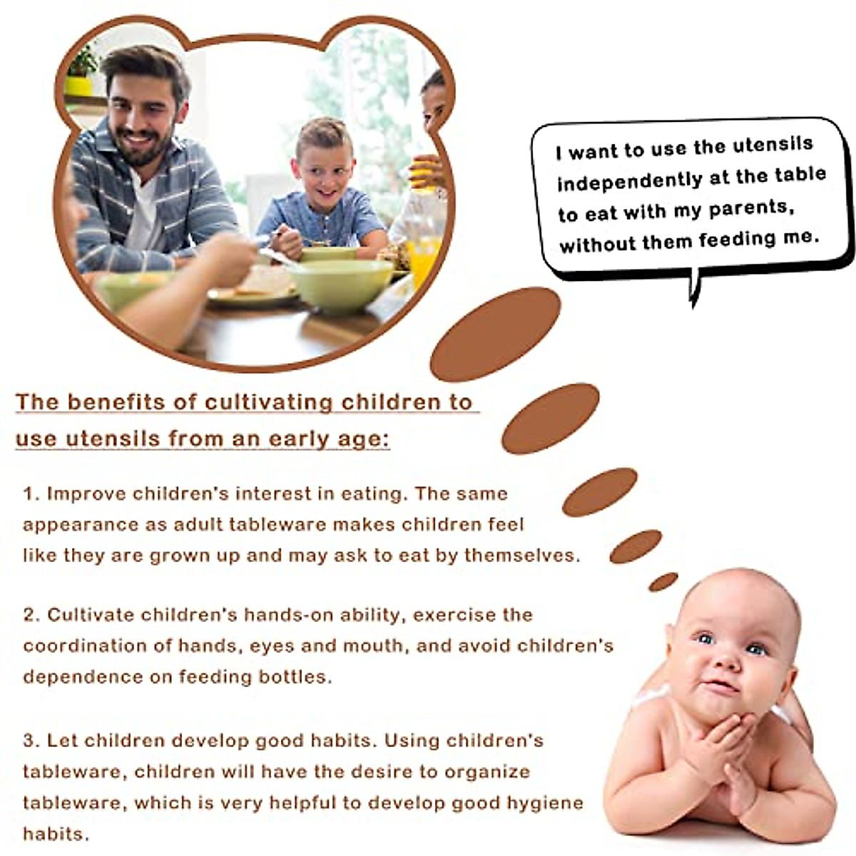 12-Piece Toddler Kids Silverware Set, HaWare Stainless Steel Hammered Flatware Cutlery, Children Tableware Includes 4 Spoons 4 Forks 4 Butter Knives, Ideal for Preschooler, Dishwasher Safe