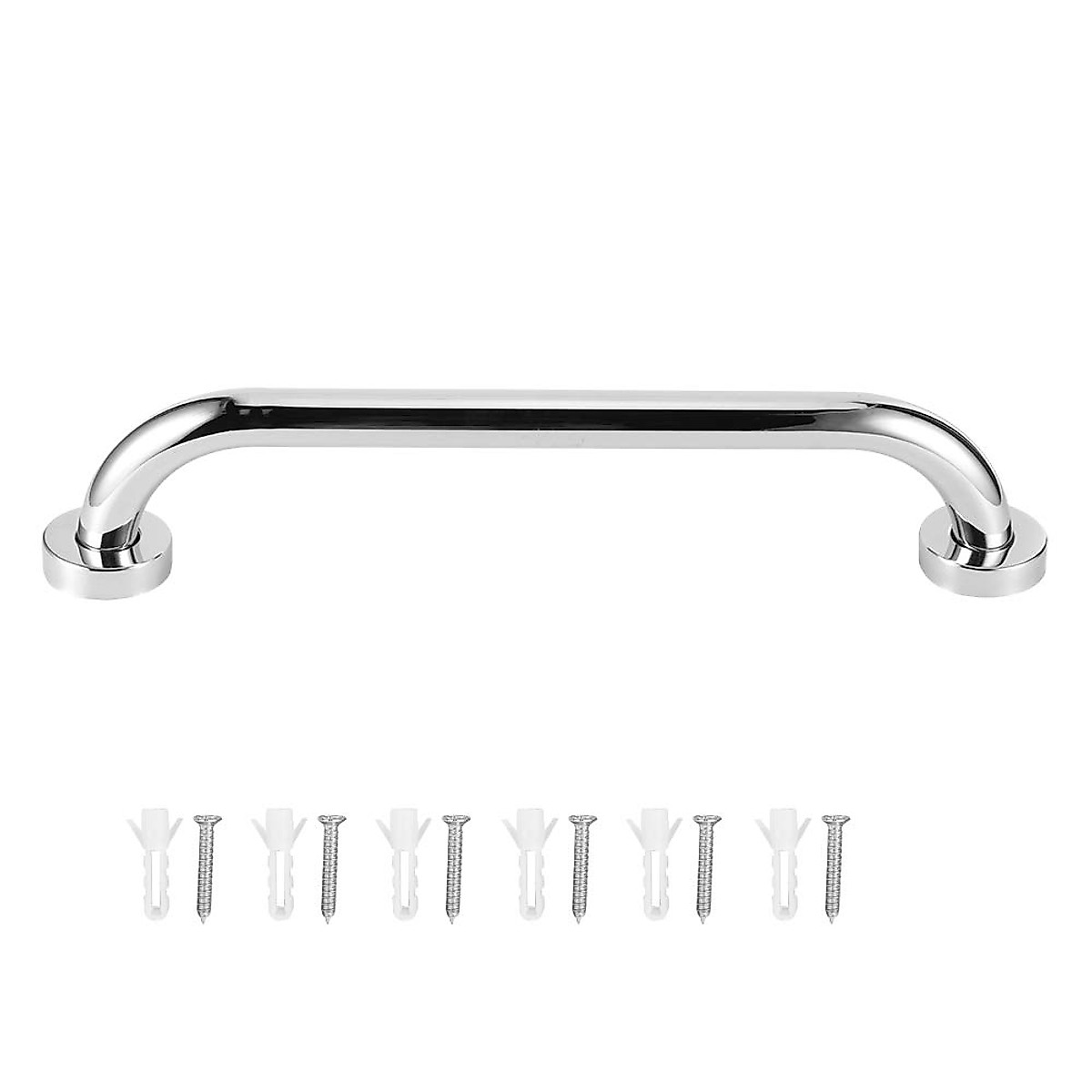 CHICIRIS Bathtub Hand Bar, Easy Installation Children 42.5cm/16.7in Bathtub Safety Rail, Plated Kitchen Handicap for Batht Shower Handrail Bedroom