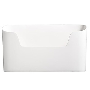 DSBAOMA Pack of 2 Adhesive Storage Shelves Practical Fridge Side Storage Rack Functional Kitchen Cabinet Door Organizers Box