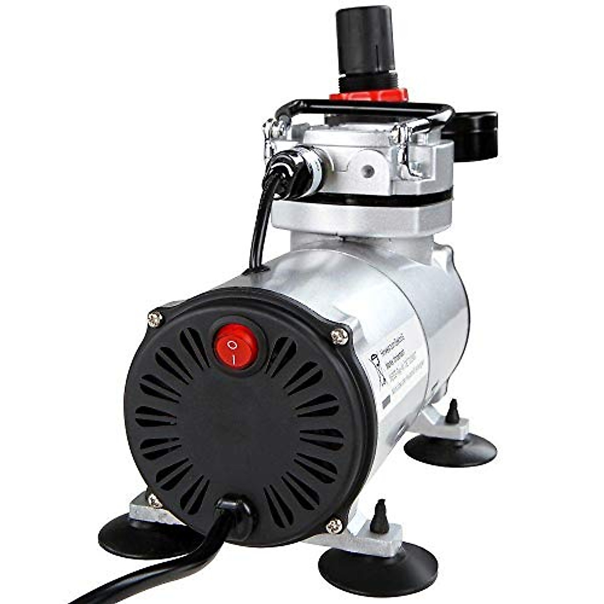 TIMBERTECH Airbrush Kit with Compressor, Multi-Purpose Airbrush Compressor Set, Dual Action Gravity Feed Airbrush with Air Hose for Hobby, Body Tattoo, Model Painting, Automotive Graphic, Make-up