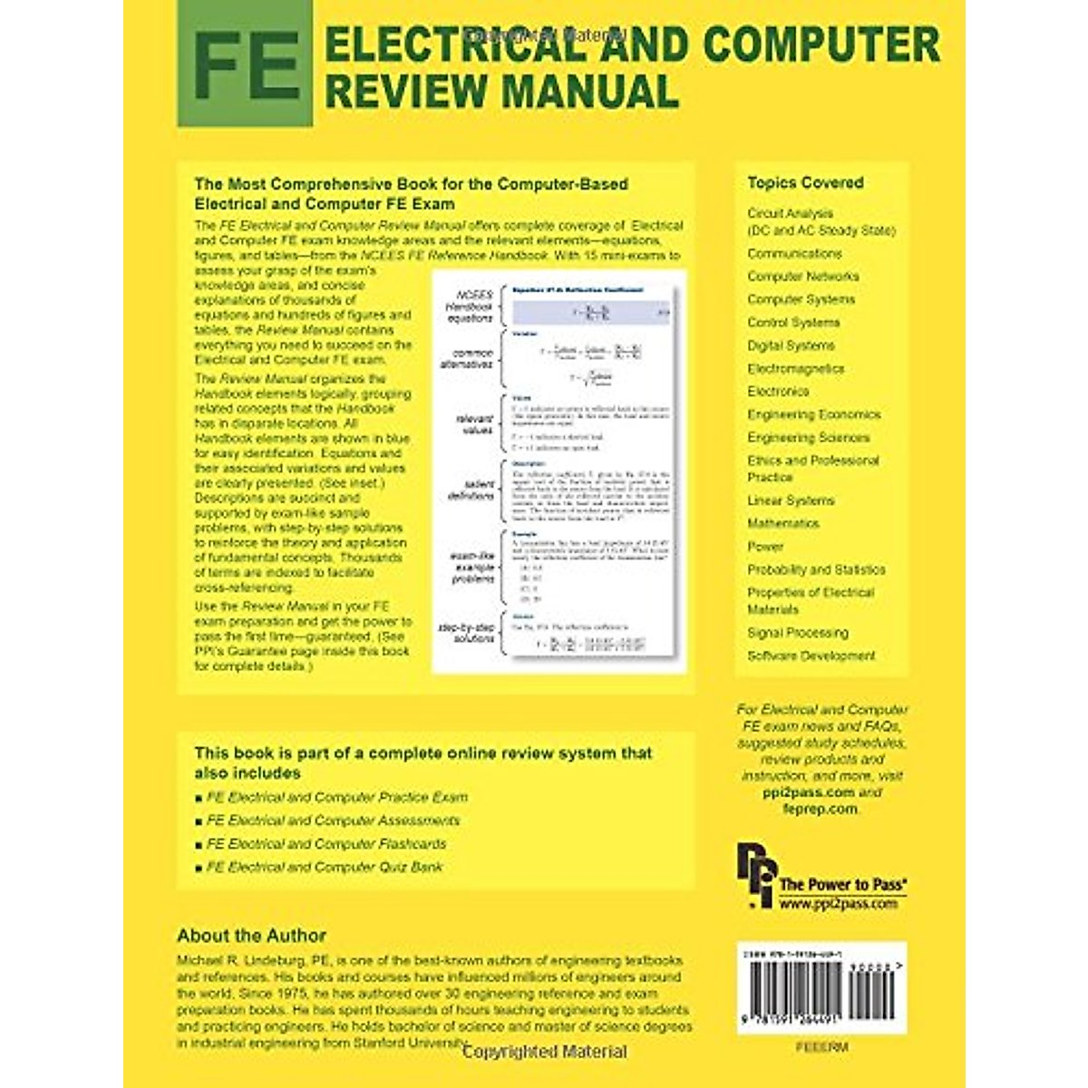 PPI FE Electrical and Computer Review Manual – Comprehensive FE Book for the FE Electrical and Computer Exam