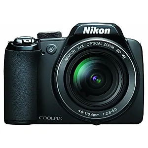 Nikon Coolpix P90 12.1MP Digital Camera with 24x Wide Angle Optical Vibration Reduction (VR) Zoom and 3 inch Tilt LCD