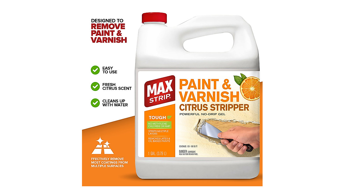 Max Strip Citrus Stripper - Safe Paint Remover