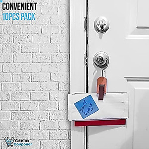 Home Organizer Clip Hanger Hook – 10Pcs Set Single Hanger Hooks – Multifunctional Space Saving Hanger Organizer for Hats, Scarves, Clothes, Shower, Kitchen Use