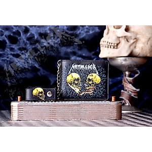 Nemesis Now Heavy Metal Band Music Wallet, Rock Band Merch - Metallica