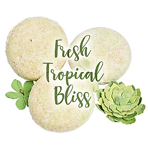 Sweet & Sassy Shampoo + Conditioner Bars: Includes 1 Shampoo, 1 Conditioner. Made in the USA. Natural, Organic, SLS Free, Safe for Color Treated Hair. Coconut Lime
