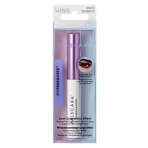 Kiss Falscara Eyelash Overnighter 0.18 Ounce (Pack of 2)