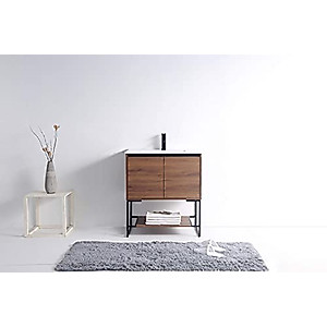 Fine Fixtures - 30" Inch Bathroom Vanity and Sink, Knob Free Design - Urbania Collection