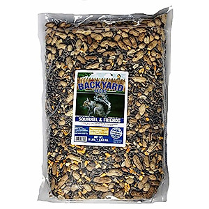 Backyard Seeds Squirrel & Friends Wildlife Chipmunk Food Mix 8 Pounds