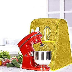 Stand Mixer Dust-proof Cover, Mixer Cover with Organizer Bag Fits All Tilt Head & Bowl Lift Compatible 5-8 Quart Models