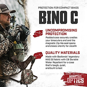 Badlands Bino C - Binocular Chest Pack Harness for Compact Binos, Magnetic Closure, Approach