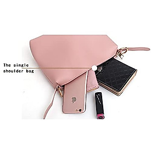 ZUKKY Trend Cross-Body Bag One Shoulder Versatile Tote Bag Women's Fashion Simple Sub-Mother Bag Black