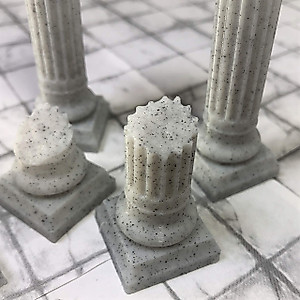 Extruded Gaming Roman Pillars