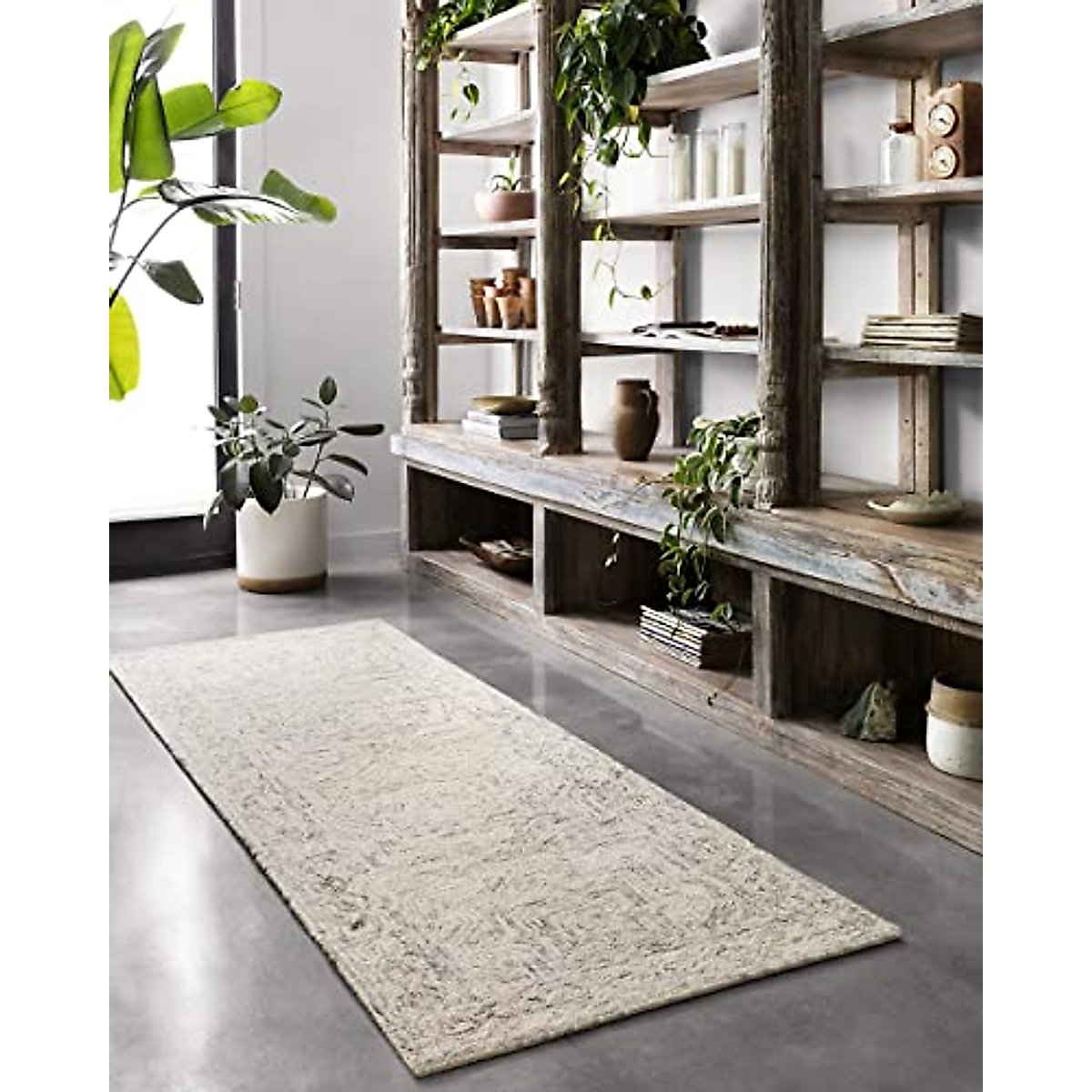 Loloi II Ziva Collection ZV-01 Neutral, Contemporary 7'-9" x 9'-9" Area Rug