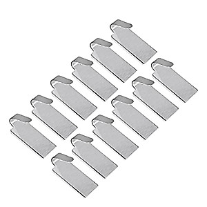 NOLITOY Adhesive Hooks 12pcs Stainless Steel Adhesive Hooks Heavy Duty Wall Hooks Hangers Hat Towel Hooks Hanging Towels Rack for Home Kitchen Bathroom Stainless Steel Hooks