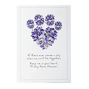Dog Speak If There Ever Comes A Day... Sympathy and Memorial Card