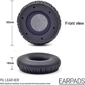 hd V10 V8 Mod Kit – defean Replacement Earpads and Headband Compatible with Sol Republic Tracks hd V10 V8 headsets, Softer Leather,High-Density Noise Cancelling Foam (Earpads + Headband)