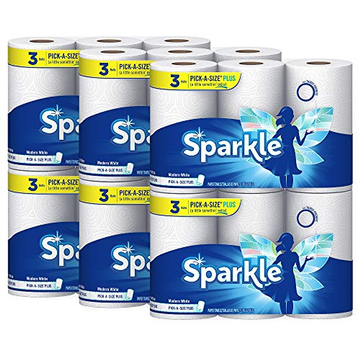 Sparkle® Paper Towels, 3 Count (Pack of 6)