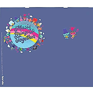 Tervis DreamWorks Trolls Made in USA Double Walled Insulated Tumbler Travel Cup Keeps Drinks Cold & Hot, 24oz Water Bottle, Music Together