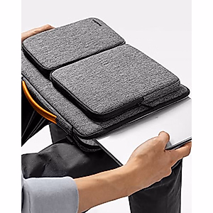 tomtoc Laptop Shoulder Bag for 14 Inch MacBook Pro M4/M3/M2/M1 Pro/Max 2024-2021, 13.5-14.4 Surface Laptop 6/5/Studio 2, Surface Book 3, 360 Protective Case Fit Asus VivoBook