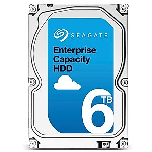 Seagate Enterprise Capacity 6TB | SAS Interface for Servers | ST6000NM0285 | 7.2K 12Gb/s 256MB Cache 3.5" 512e | Secure SED-FIPS Model | Enterprise Internal Hard Drive HDD w/ 3 Year Warranty
