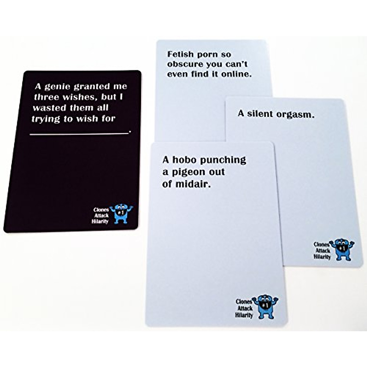 Apostrophe Games Clones Attack Hilarity, 150 Card Expansion Pack