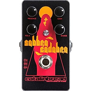 Catalinbread Sabbra Cadabra Boost Overdrive Guitar Effects Pedal