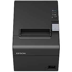 Epson TM-T20III Thermal POS Receipt Printer, Black - USB Type B, Parallel Interfaces and DK Port - Print Speeds Up to 250mm/sec, 203 dpi, Auto-Cutter, Monochrome, DAODYANG Printer_Cable
