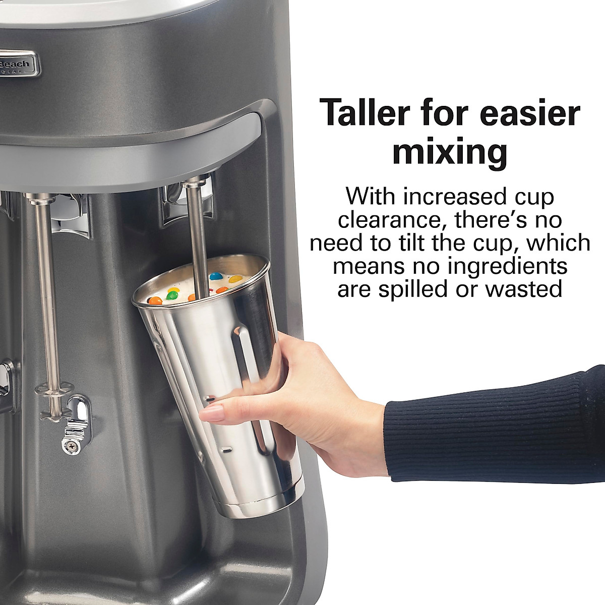 Hamilton Beach HMD400 120V Triple Spindle Commercial Drink Mixer